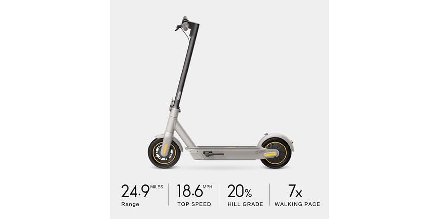 Ninebot G30LP MAX Electric Kick Scooter (Open Box)