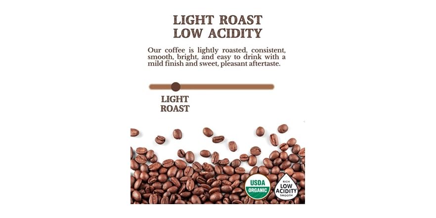 (4lbs) Subtle Earth Organic Whole Bean Coffee