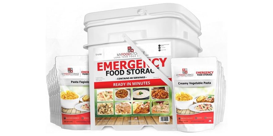My Food Storage 60 Serving Entrée Bucket