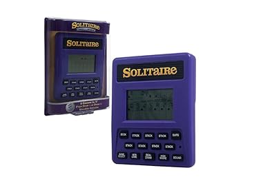 Electronic Handheld Solitaire Game
