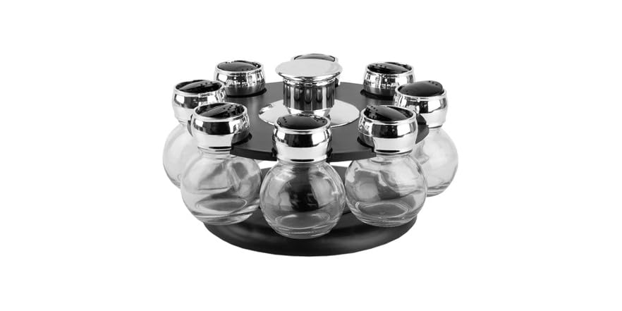 8PC Revolving Spice Rack