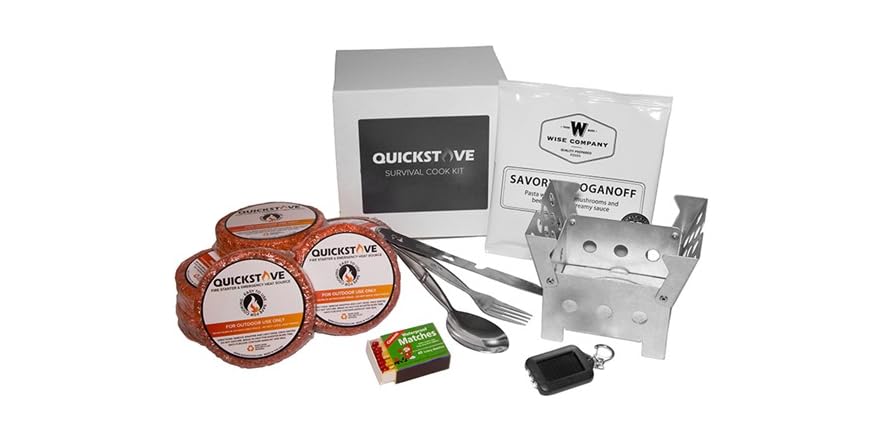 QuickStove Survival Cook Kit - Stove, Fuel, & More