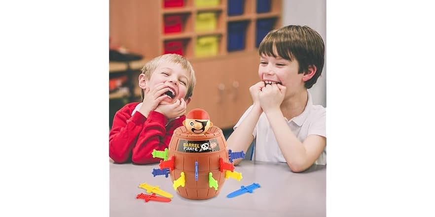 Pirate Popup Montessori Family Game