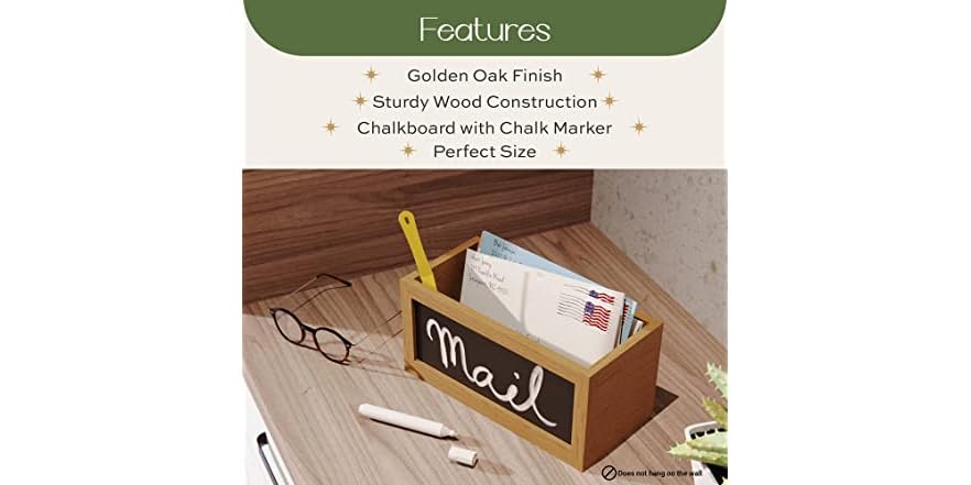 Rustic Mail Sorter