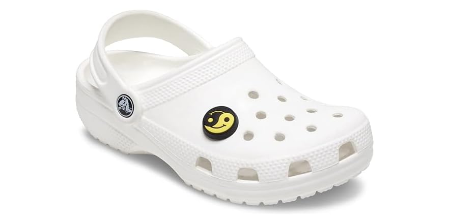 Crocs Jibbitz Ying Yang Smile Charms