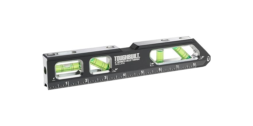 ToughBuilt TB-H2-L-9T-M 9-in Billet Torpedo Level