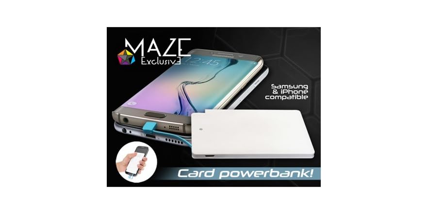 Maze Portable Power Bank Battery Charger