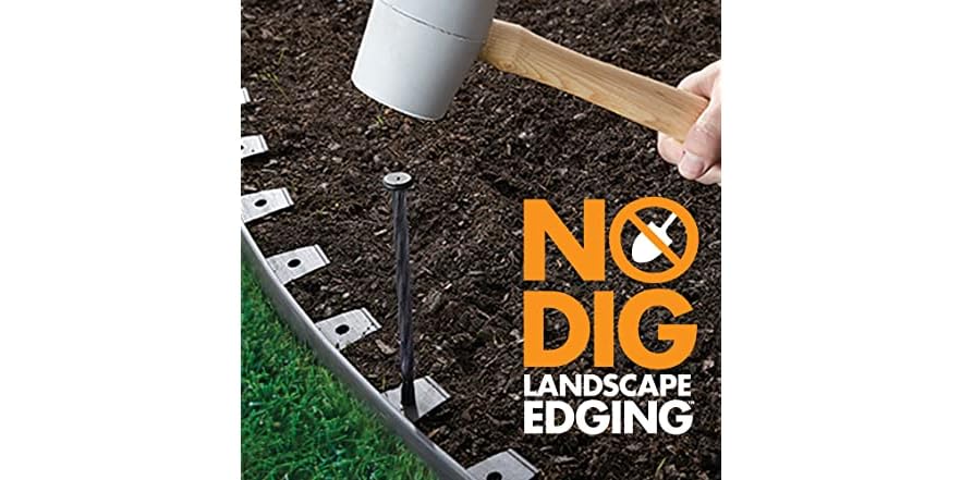 EdgePro Heavy Duty Landscape Edging Kit
