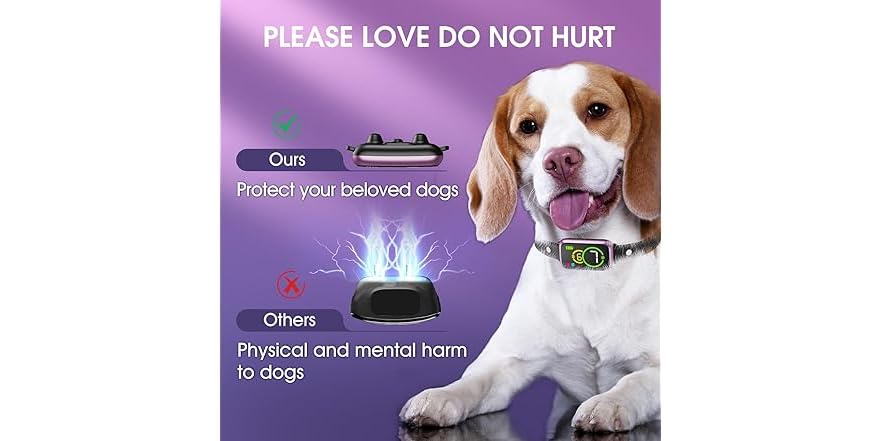 NQQHNN Smart Dog Bark Collar