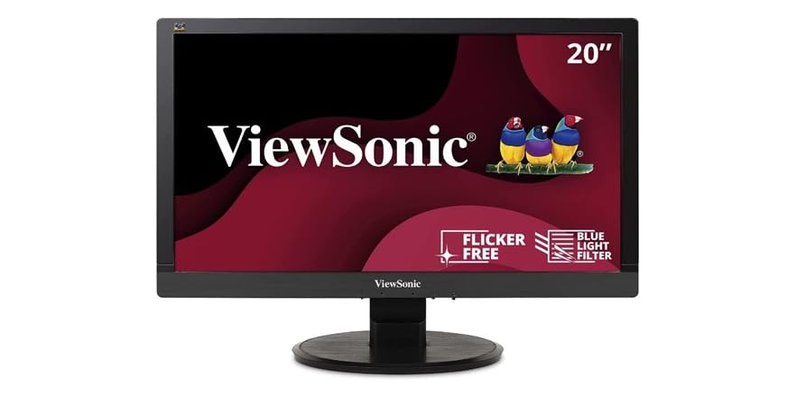 ViewSonic VA2055SM-S 20" 1080p LED Monitor