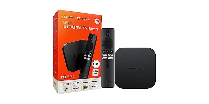 Xiaomi TV Box S (2nd Gen) 4K Ultra HD Streaming Media Player