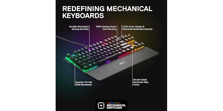 SteelSeries Apex 7 Mechanical Keyboard