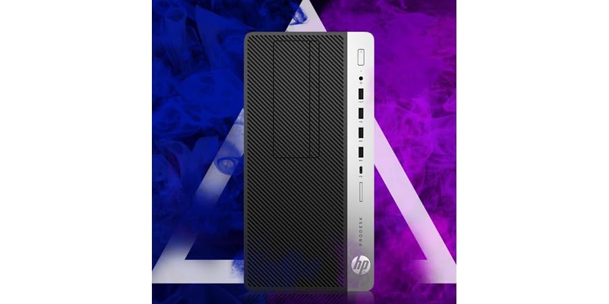 HP ProDesk 600 G3 RGB Microtower Desktop