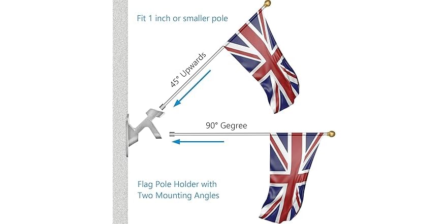 2 Position Flag Post Holder