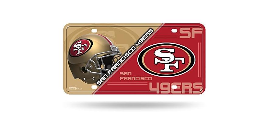 San Francisco 49ers License Plate