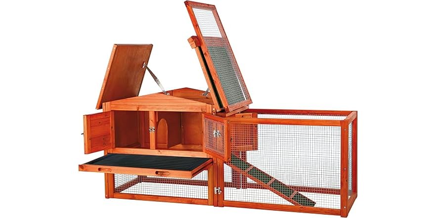 TRIXIE Natura Single Rabbit Hutch