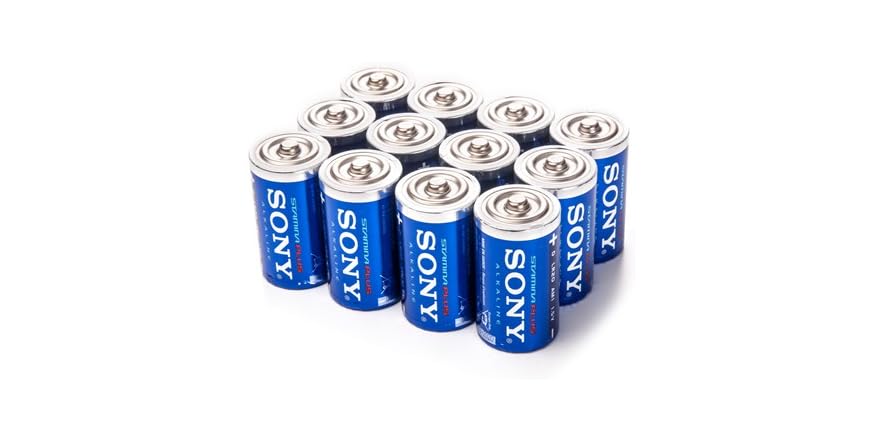 Sony D STAMINA PLUS Batteries - 12 Pack
