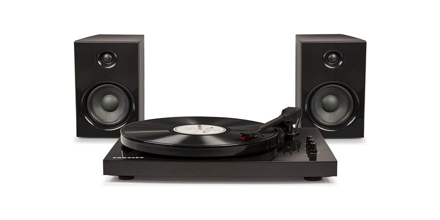 Crosley T100 2-Speed Turntable w/ BT & Speakers