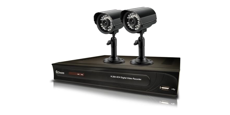 Swann 4-Ch/2-Cam 500GB Security System
