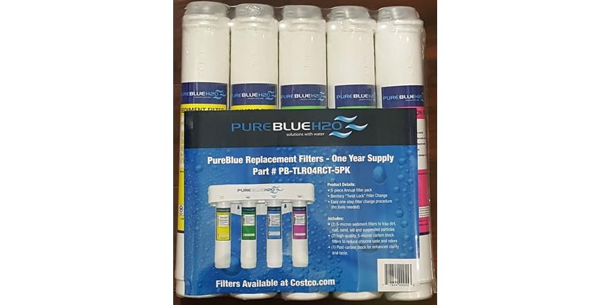 PureBlue H2O 5-Piece Replacement Filters