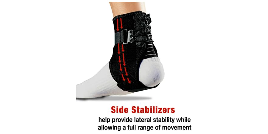 ACE Brand Ankle Support with Stabilizers