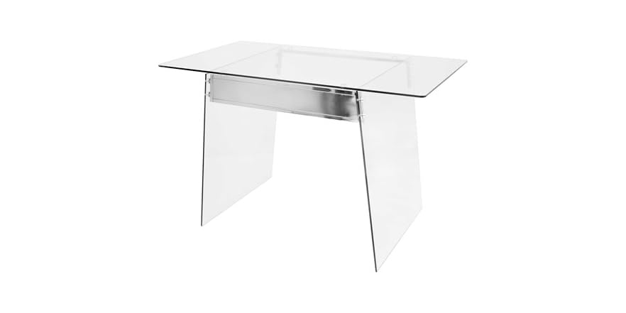 Lumisource Glacier Desk Clear