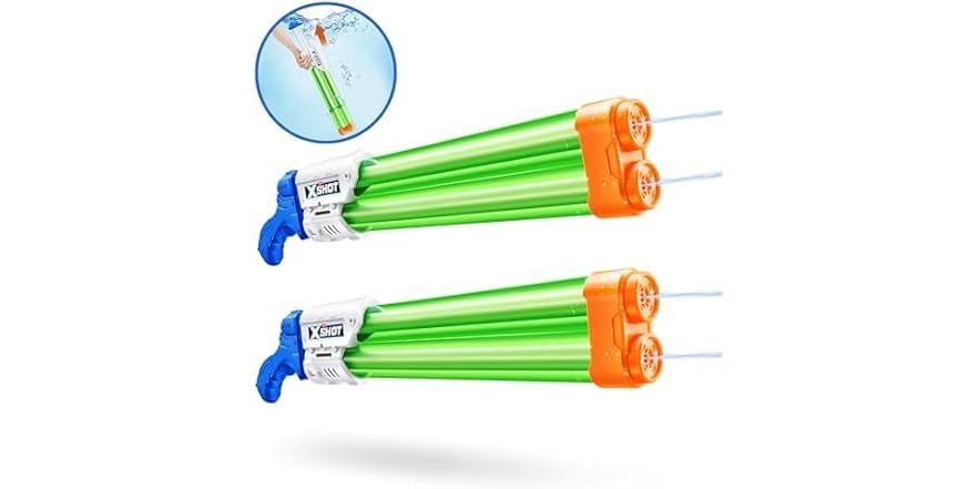 XShot X-Shot Large Dual Stream Water Blaster 2 Pack by