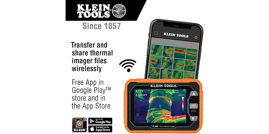 Klein Tools TI290 PRO Thermal Imaging Camera