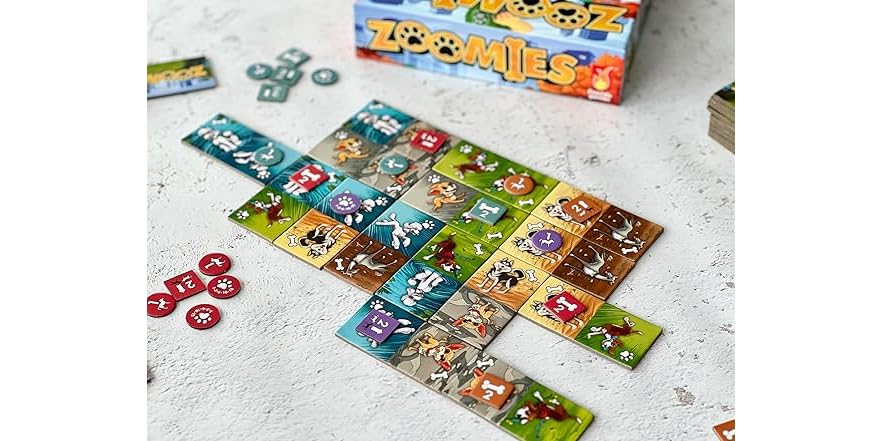 Zoomies, Dog Walking Family Card Board Game