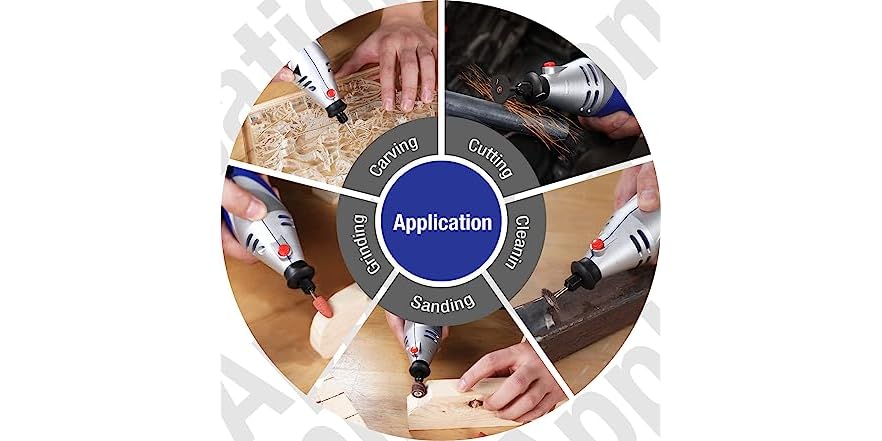 WORKPRO Rotary Tool Kit