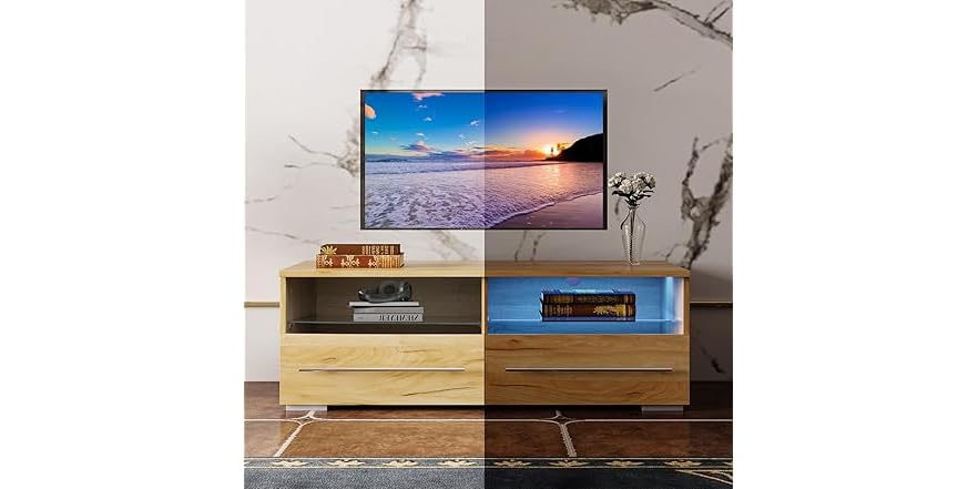 Airdown TV Stand for 45 Inch TV