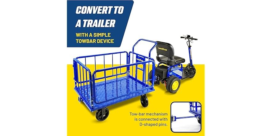 Goodyear Cargo Trailer Heavy-Duty, Utility Cart