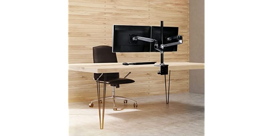 Ergotron – LX Vertical Stacking Dual Monitor Arm (Open Box)