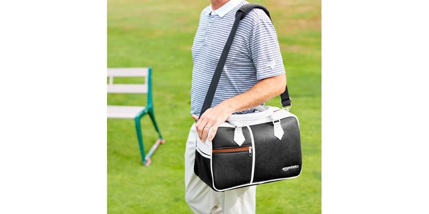 Amazon Basics Golf Duffel Bag Blue