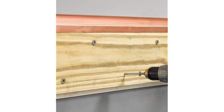 LedgerLok 3-5/8" Flat Head Wood Screw - Box of 50