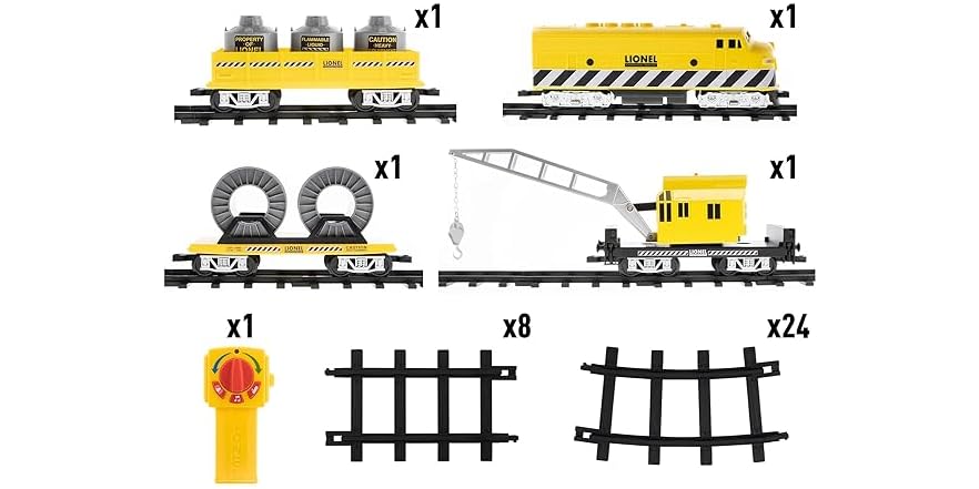 Lionel Battery-Operated Toy Train Set