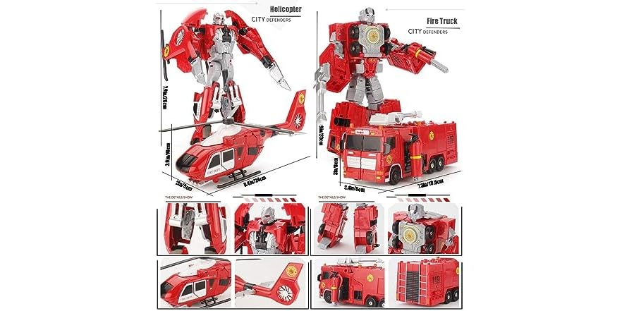 Combiners Transformation Robot Toy