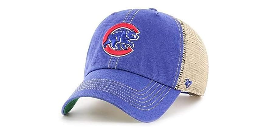 47 MLB Mesh Trucker Hat, Chicago Cubs