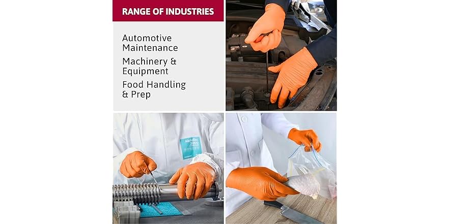 Ansell Microflex 93-256 Mega Texture Gri