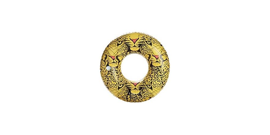 FUNBOY Inflatable Leopard Tube Pool Float
