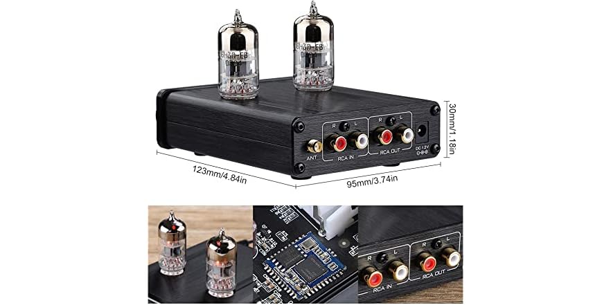 AIYIMA Tube T7 Audio 6N3 Tube Preamp