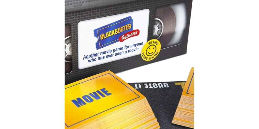 Blockbuster 2, Movie Quiz Party Game