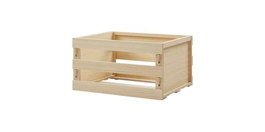 Crosley AC1050A-BB Vinyl Record Storage Wood