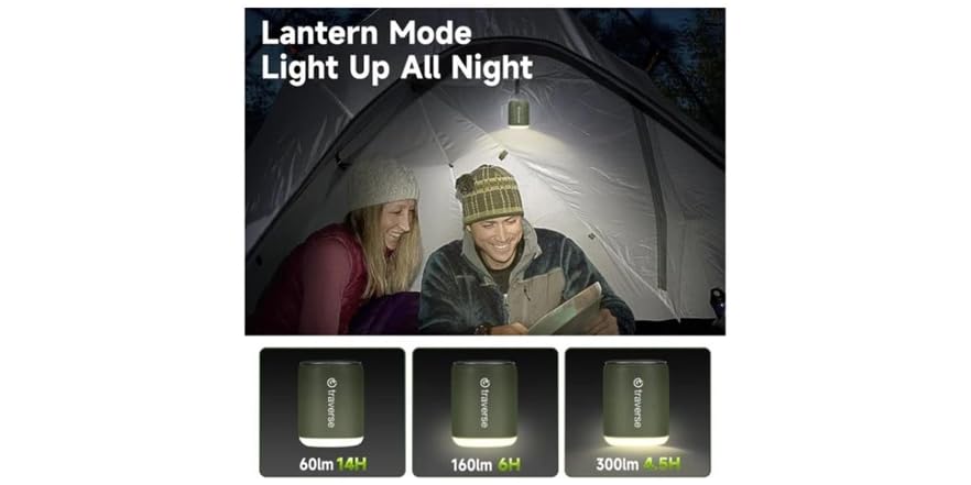 Traverse Nano Inflatable Pump Lantern