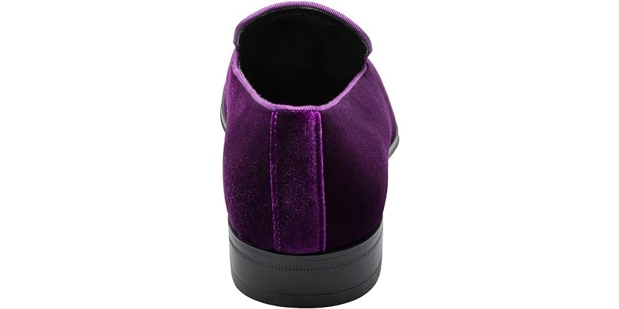 STACY ADAMS, Savian Loafer Purple, 11