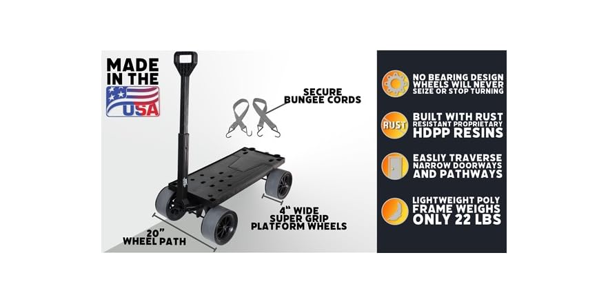 Mighty Max Cart Multi Purpose Moving Dolly