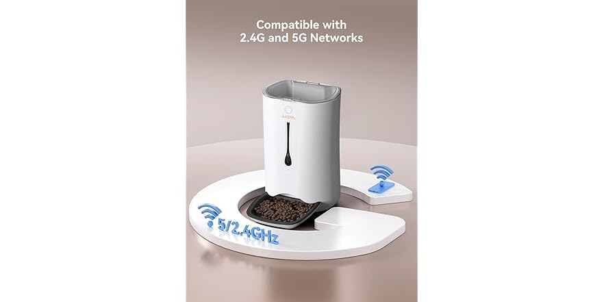 WOPET 7L Automatic Pet Feeder with Camera