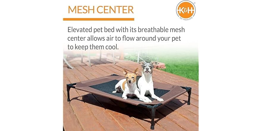 K&H Outdoor Elevated Pet Cot 22"L x 17"W