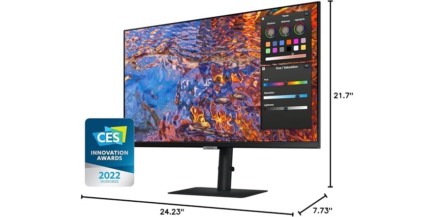 Samsung 27" ViewFinity S80PB Series UHD Monitor (Open Box)