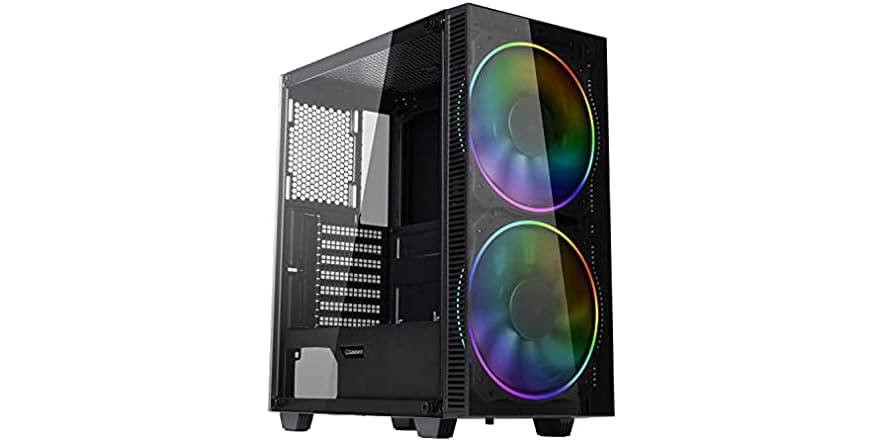 Gaming Case Mid-Tower with Tempered Glas